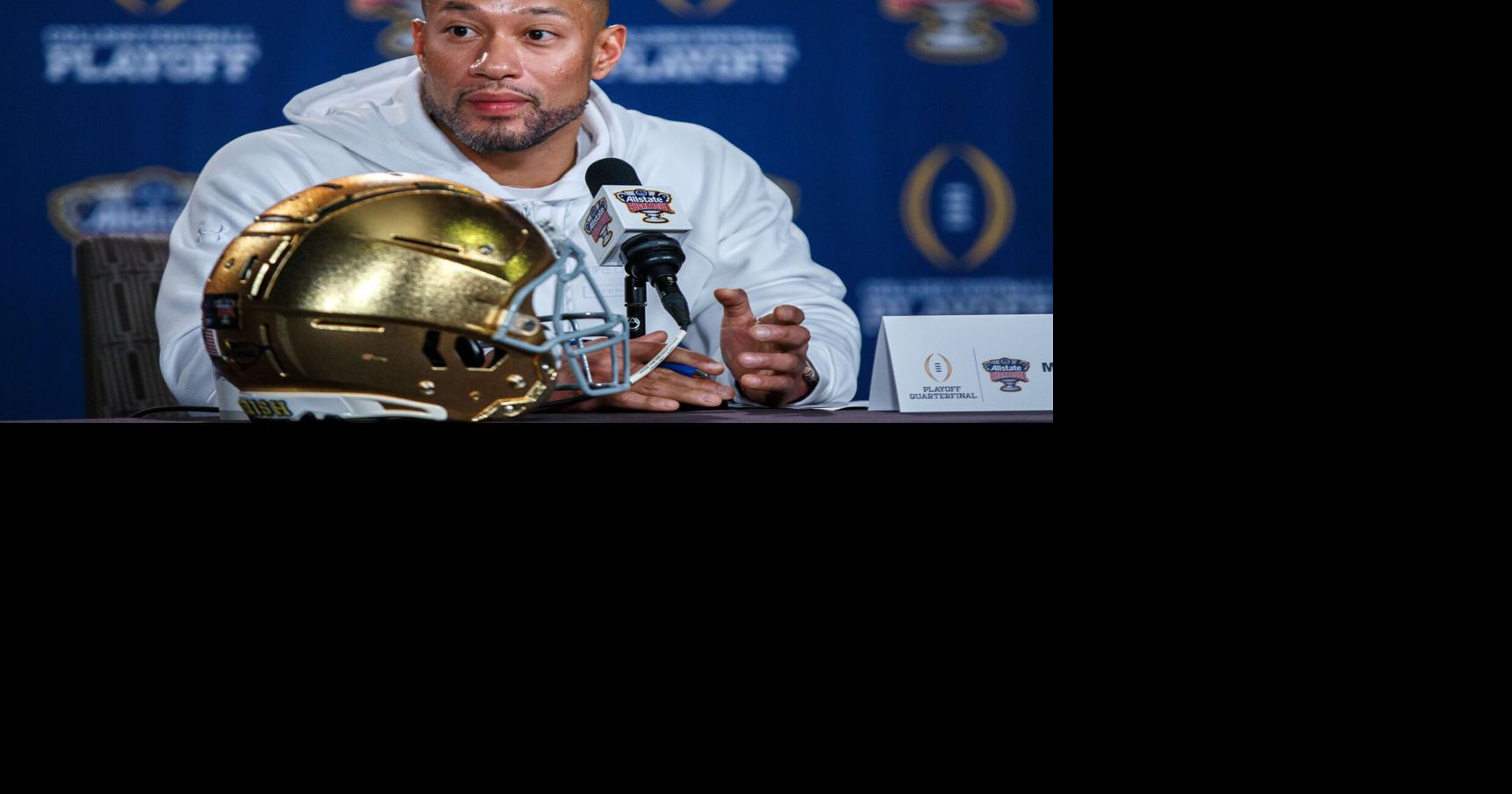 Marcus Freeman took Notre Dame on CFP run after Brian Kelly | LSU ...