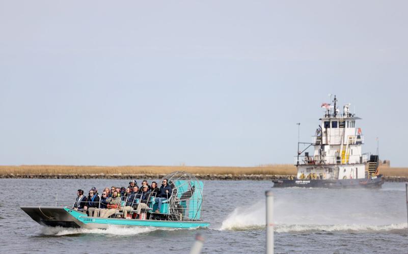 Louisiana’s biggest marsh creation project showcased | Environment ...