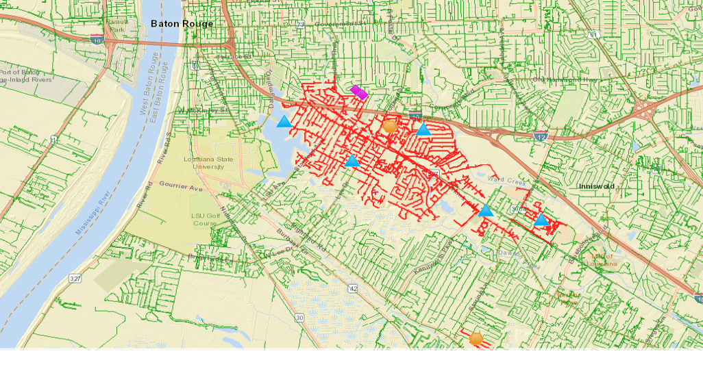 Temporary outage cuts off power for more than 7,000 residents in Baton ...