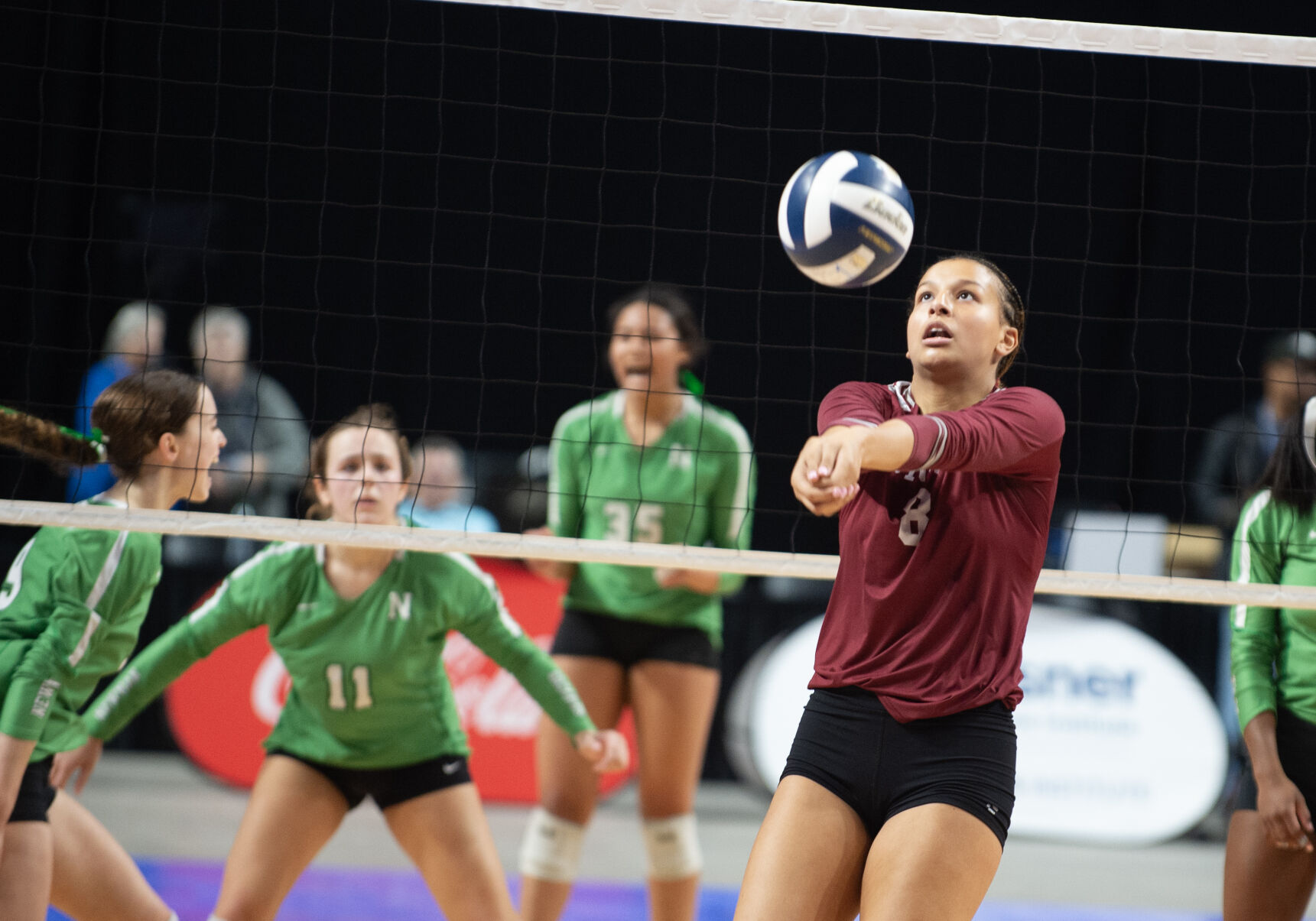 Dunham defeated in Division IV volleyball state title match | High ...