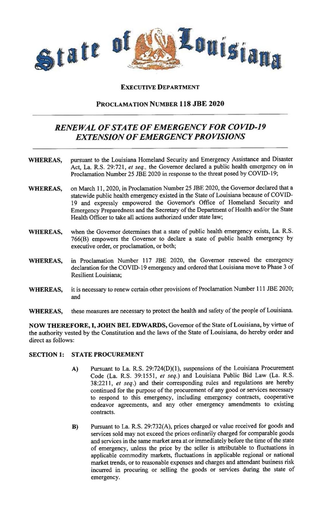What does coronavirus Phase 3 mean for Louisiana? Read the new order in ...