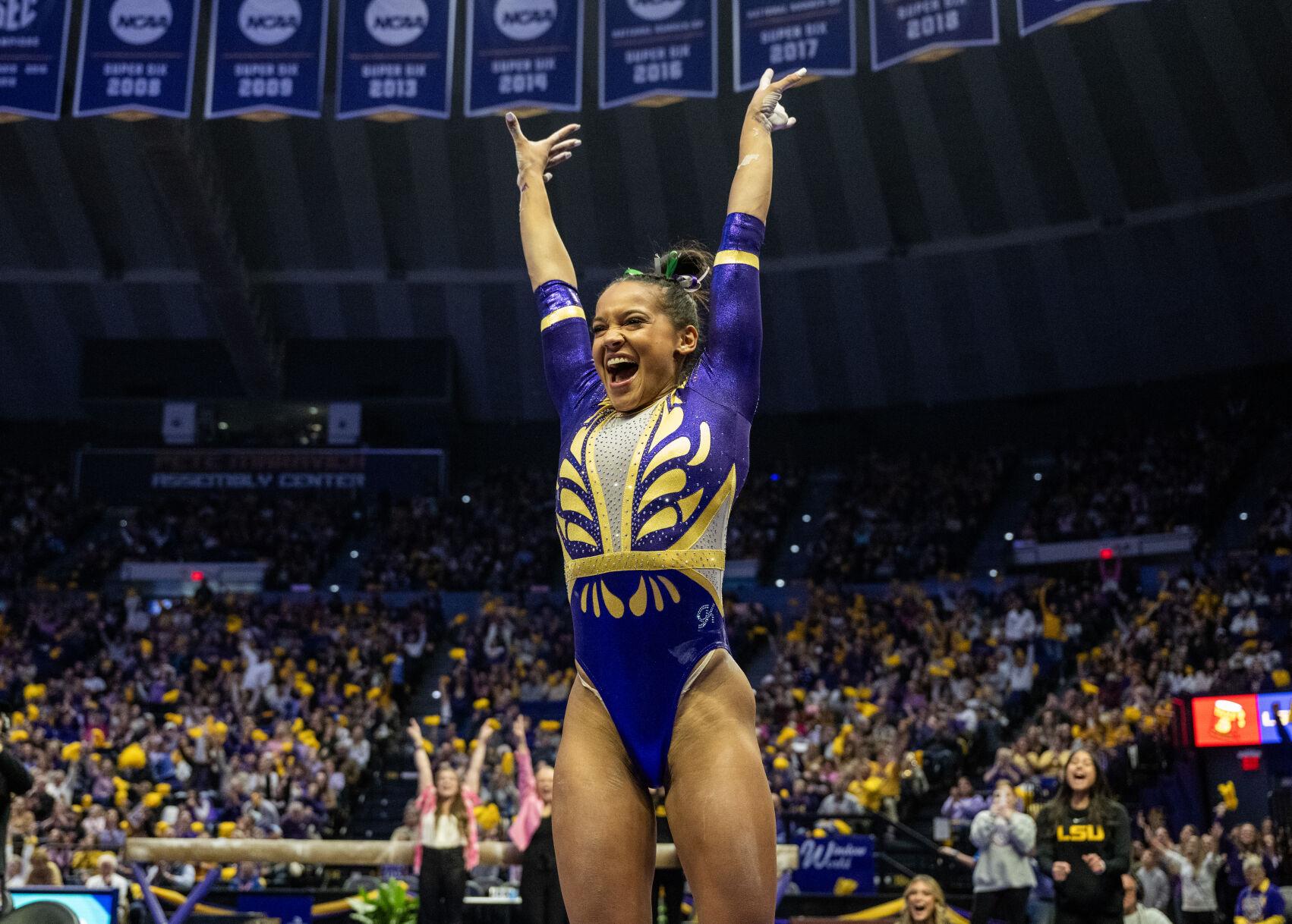 Haleigh Bryant has two 10s, LSU wins gymnastics regional | LSU ...