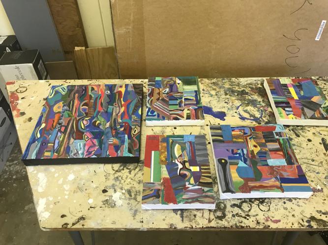 Standing on the shoulders of a giant, Randell Henry creates his art in ...