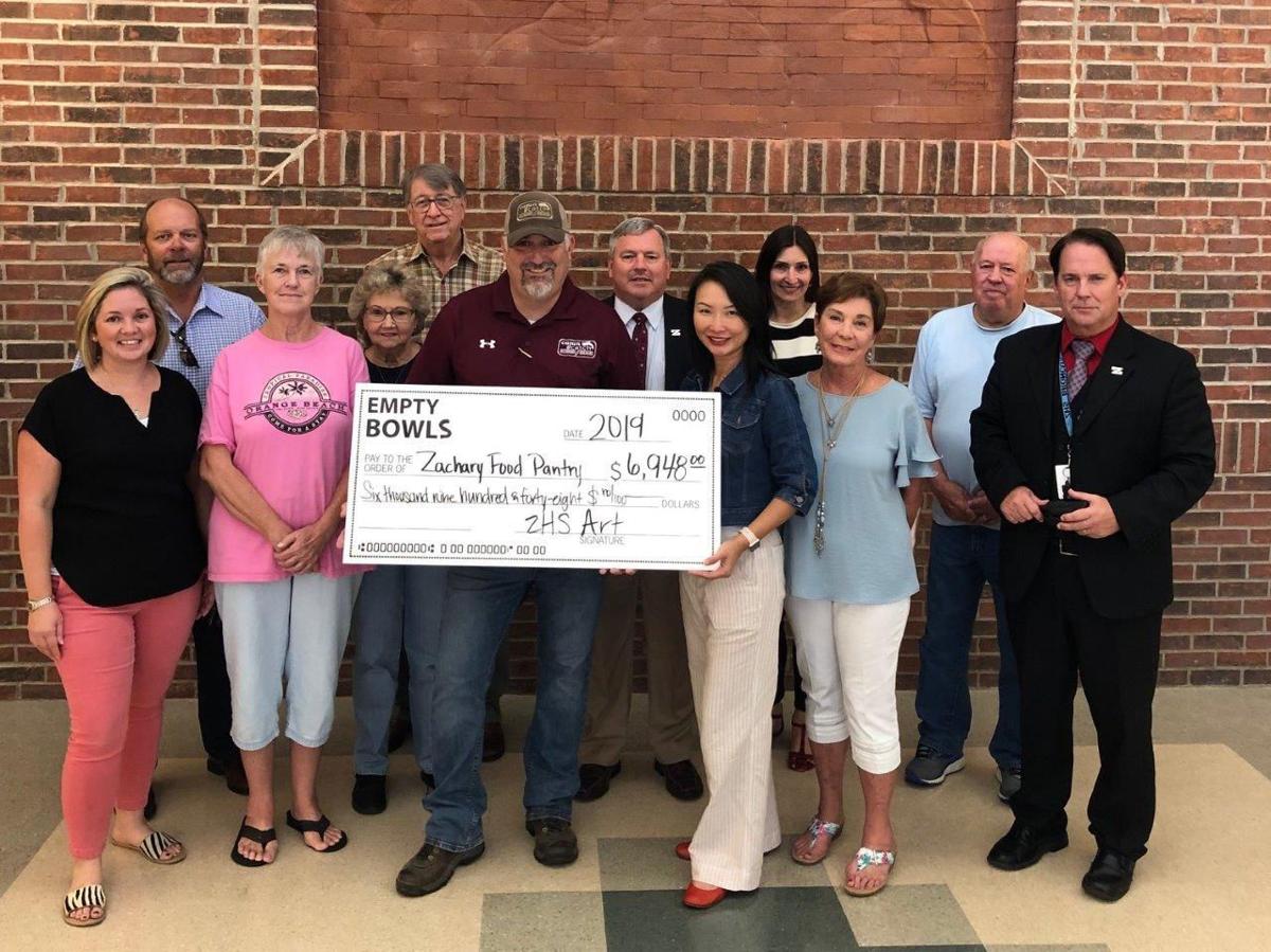 Zachary High School's art department raises almost $7,000 in Empty ...
