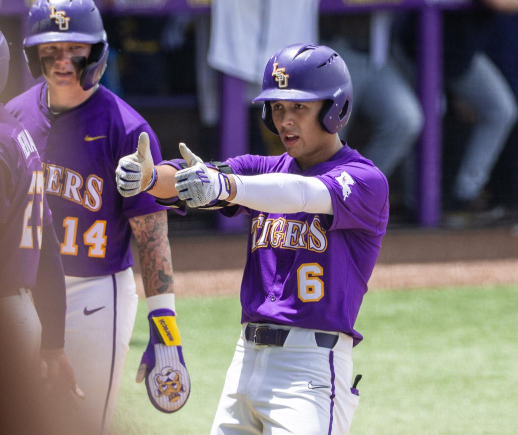 Derek Curiel swings LSU baseball within one win of Omaha | LSU ...
