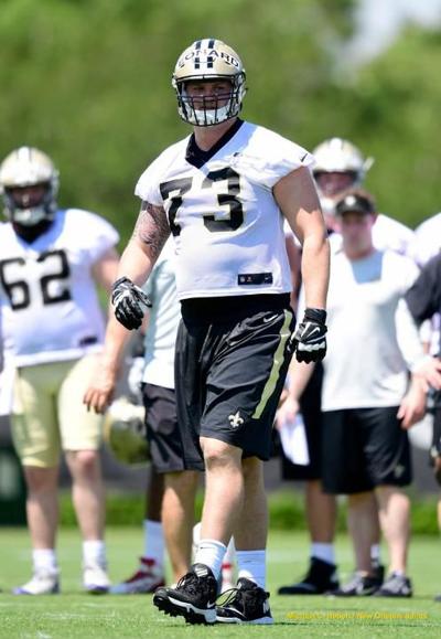 Rookie tackle Rick Leonard's familiarity with Saints offensive line ...