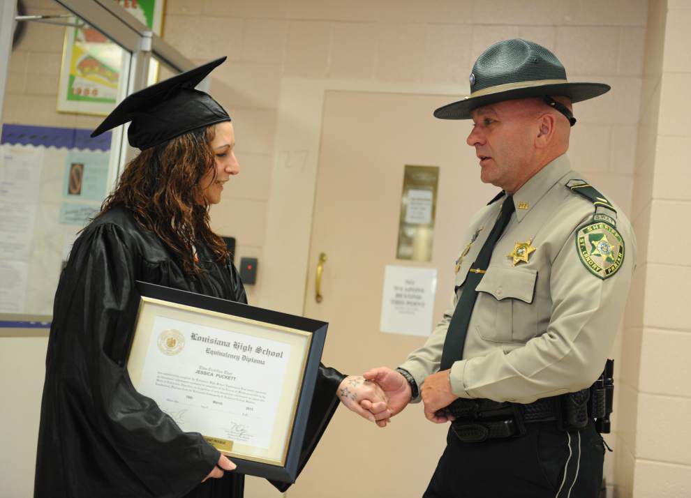 St. Landry Parish jail inmate earns GED; first to graduate under new ...