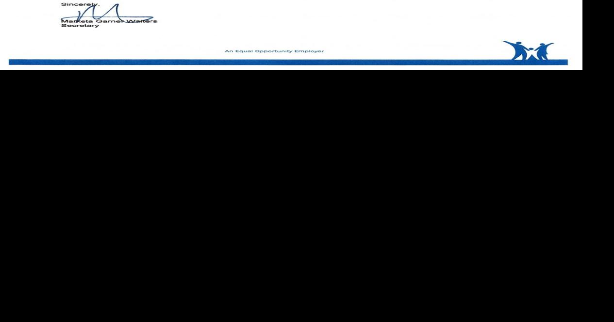 Marketa Garner Walters resignation letter | | theadvocate.com