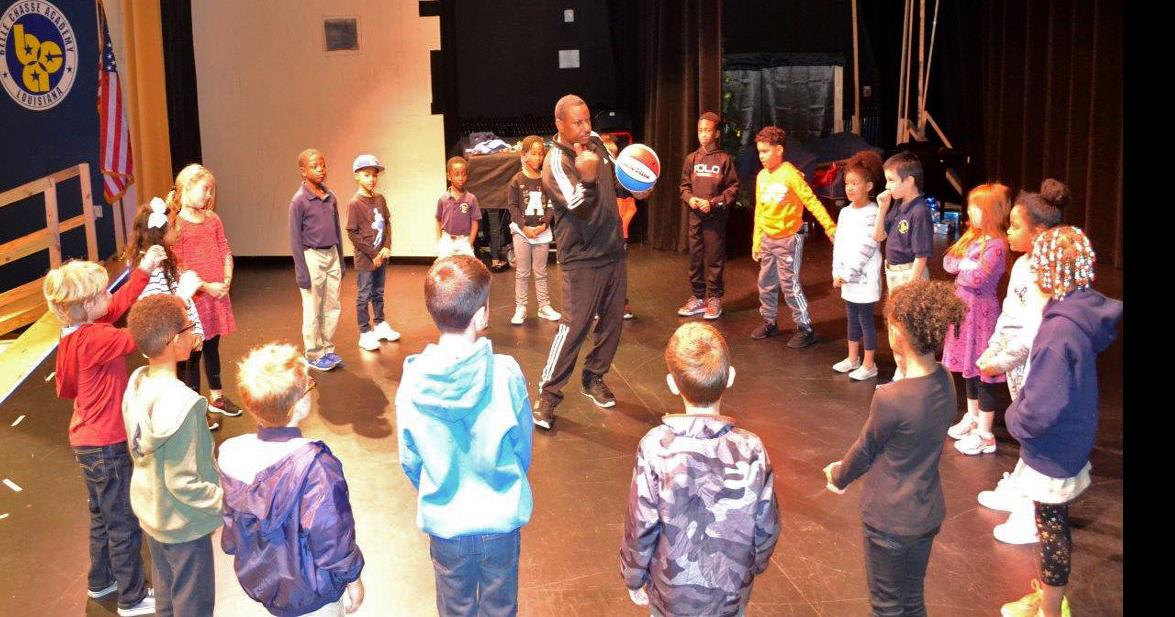 Belle Chasse Academy get character lessons through basketball show ...