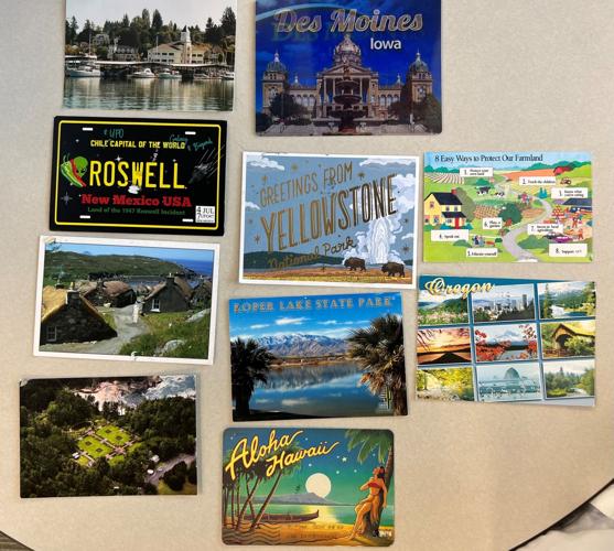 167 postcards, 14 countries, 44 states: Postcard Project ...