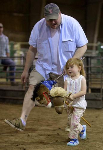 Photos: Bull riding, barrel racing part of BREC’s Stick Horse Rodeo ...