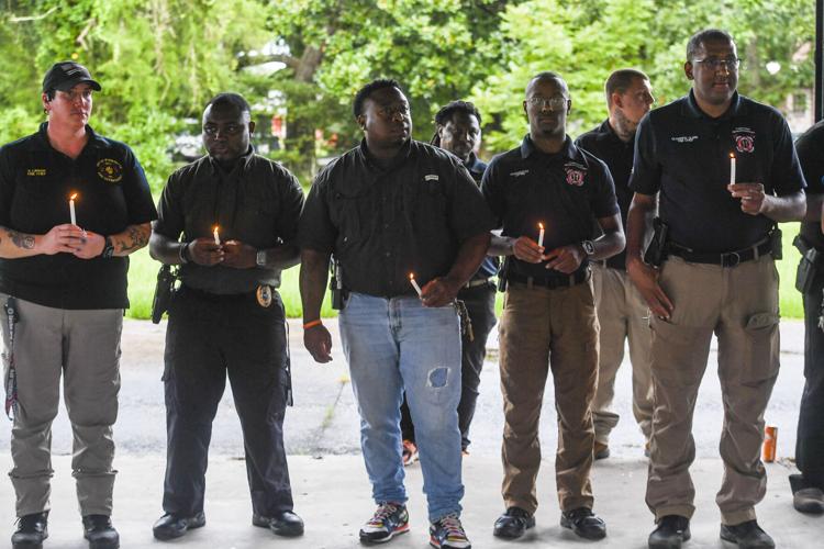 Vigil for slain Lafayette police officer Segus Jolivette | News ...