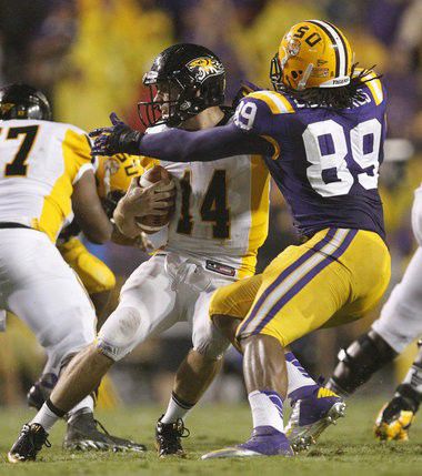 LSU DE Lavar Edwards is not playing like an afterthought | LSU ...
