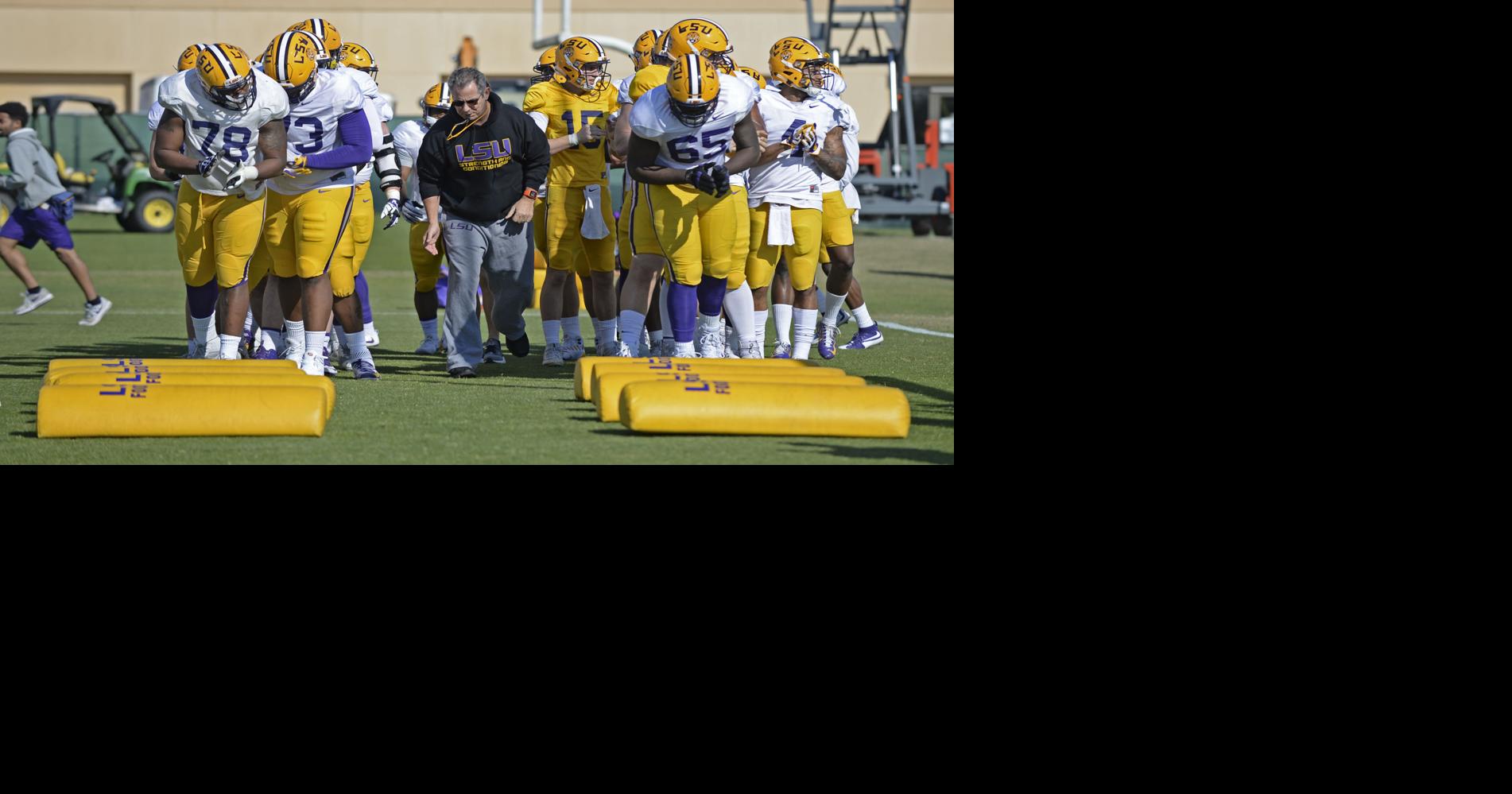 After a tough scrimmage, Garrett Brumfield stands in defense of LSU's ...