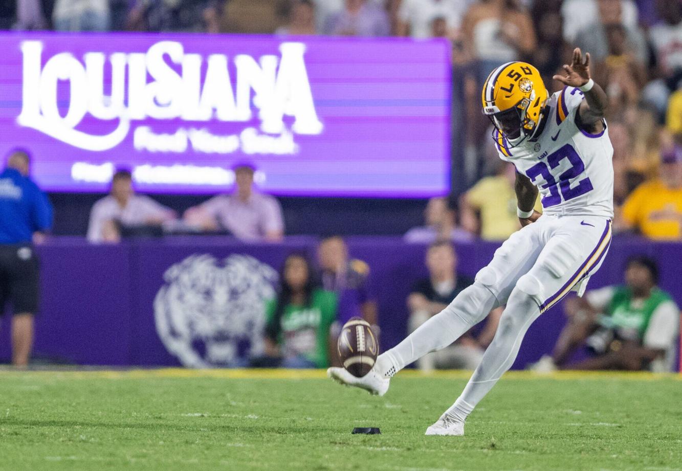 LSU freshman K Aeron Burrell a 'weapon' on special teams | LSU ...