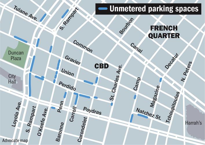 Free parking in downtown New Orleans? It exists, but days numbered; see ...