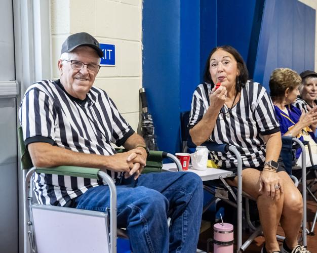 Sports-themed senior sock hop draws large crowd for monthly dance ...
