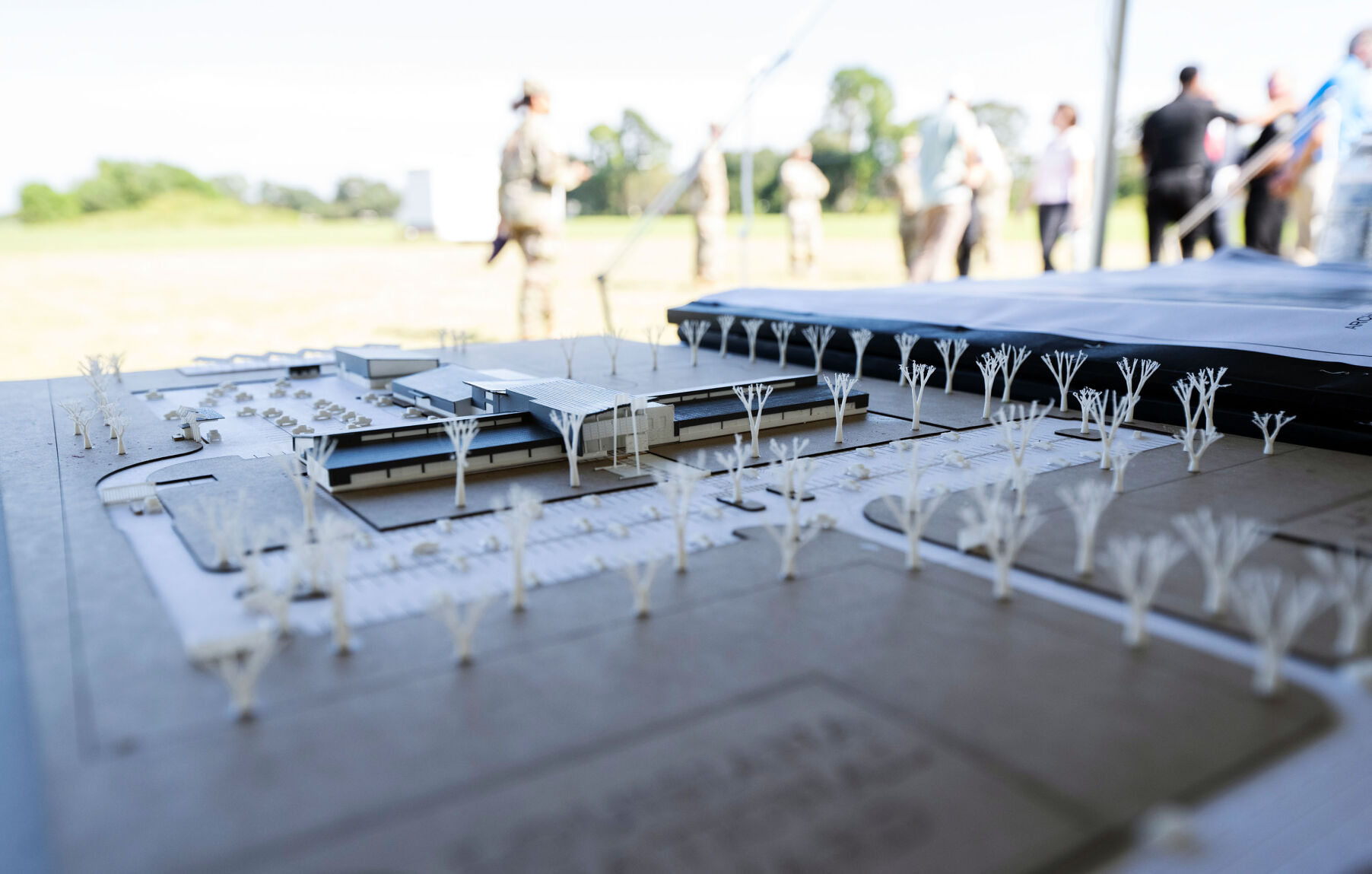 Groundbreaking for National Guard Lafayette Readiness Center | Photos ...