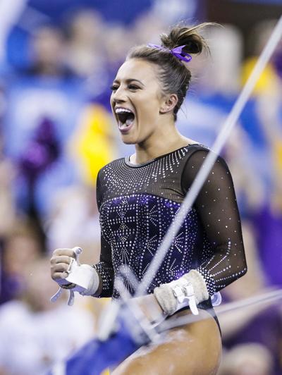 LSU gymnasts post second-best score ever in NCAA final but still finish ...