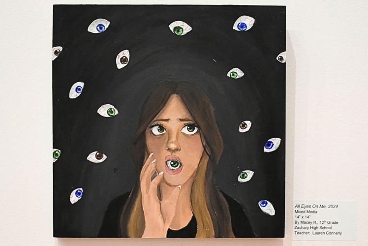Zachary High art students work on display at the Louisiana Museum of ...