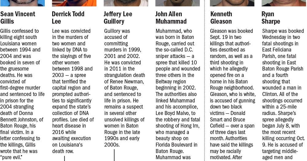 How to explain Baton Rouge's troubling history of serial killers ...