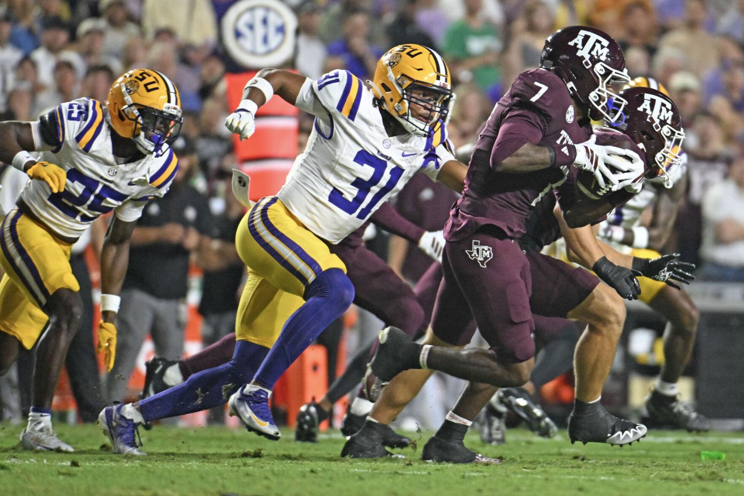 Photos: LSU and Texas A&M weather the storm Saturday | Photos ...