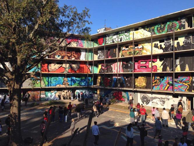 One-day exhibit turns blight into art | News | theadvocate.com