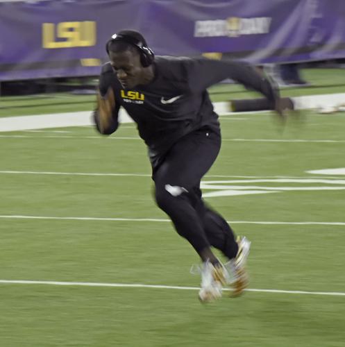 Photos: LSU athletes go all out to impress NFL teams at pro day ...