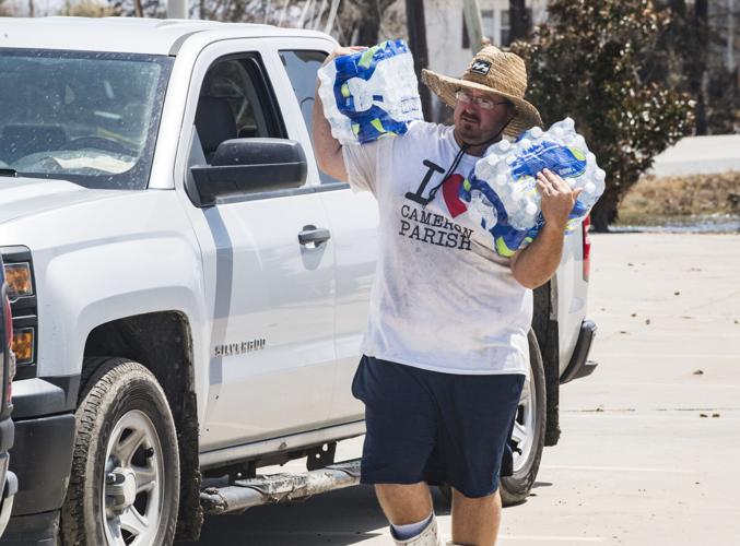 We went to Cameron to see Laura's damage: 10 feet of water crushed ...