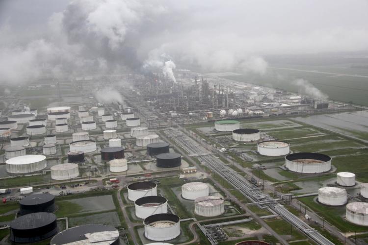 Photos: Aerial vantage point shows flames, billowing smoke from Motiva ...