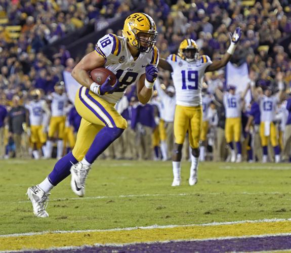 Former LSU TE Foster Moreau named one of Senior Bowl's Offensive ...