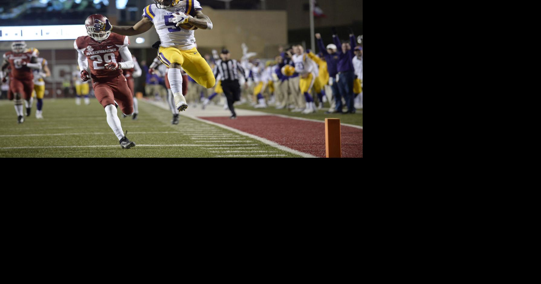 No answers: LSU's Leonard Fournette, Derrius Guice run wild on porous ...