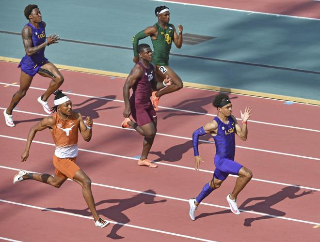 LSU track and field stars JuVaughn Harrison, Terrance Laird, Tzuriel ...