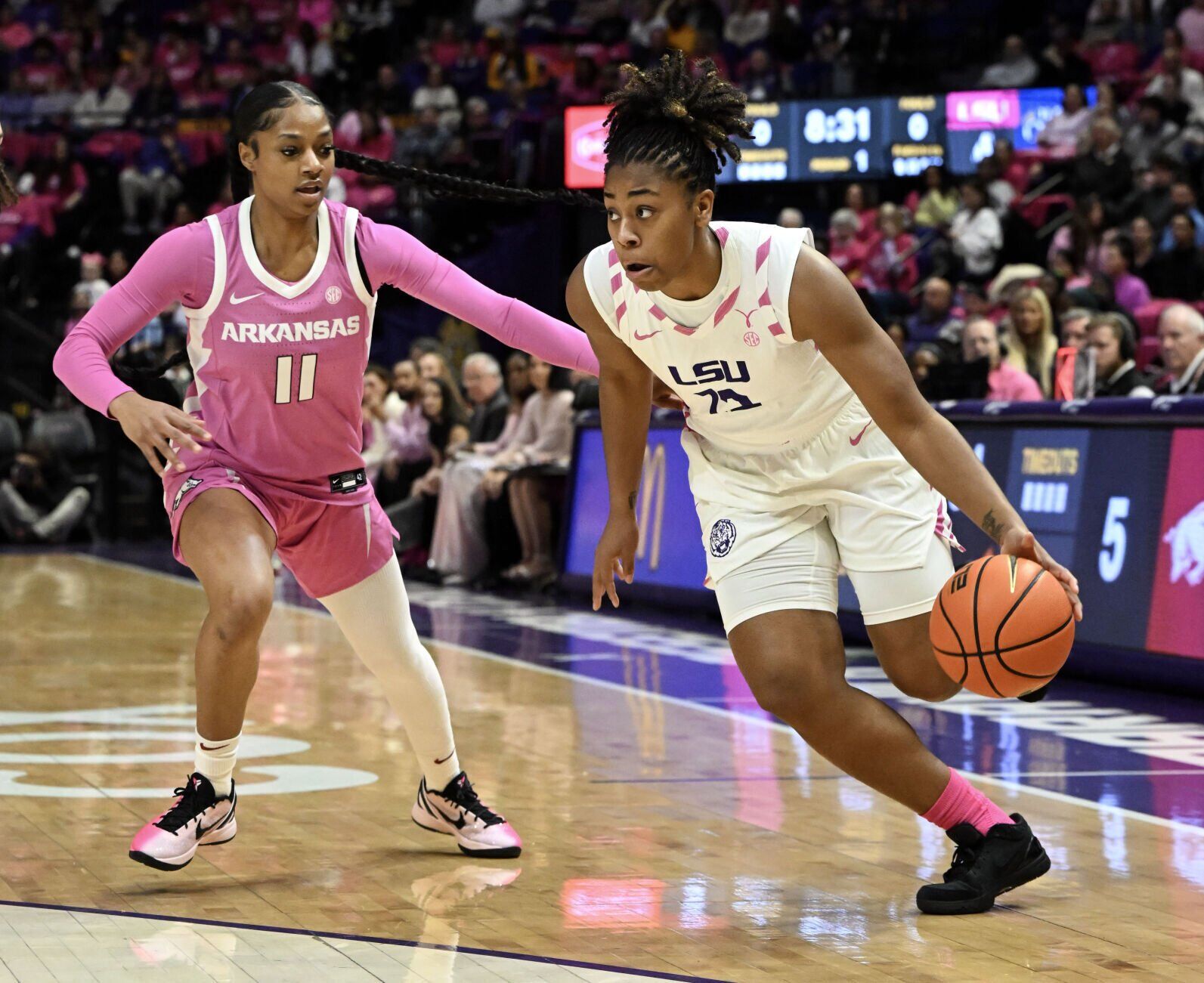 LSU women shake off cold start to beat Arkansas at home | LSU ...