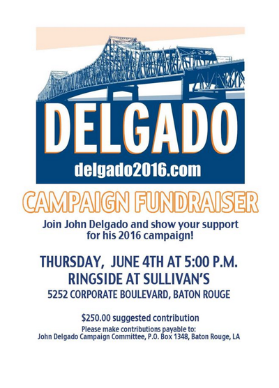 John Delgado kicks off election campaign with fundraiser, but still coy ...