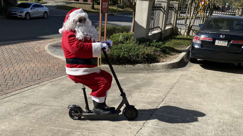 Arrest made in Scooter Santa hit and run in Broussard; Santa remains ...
