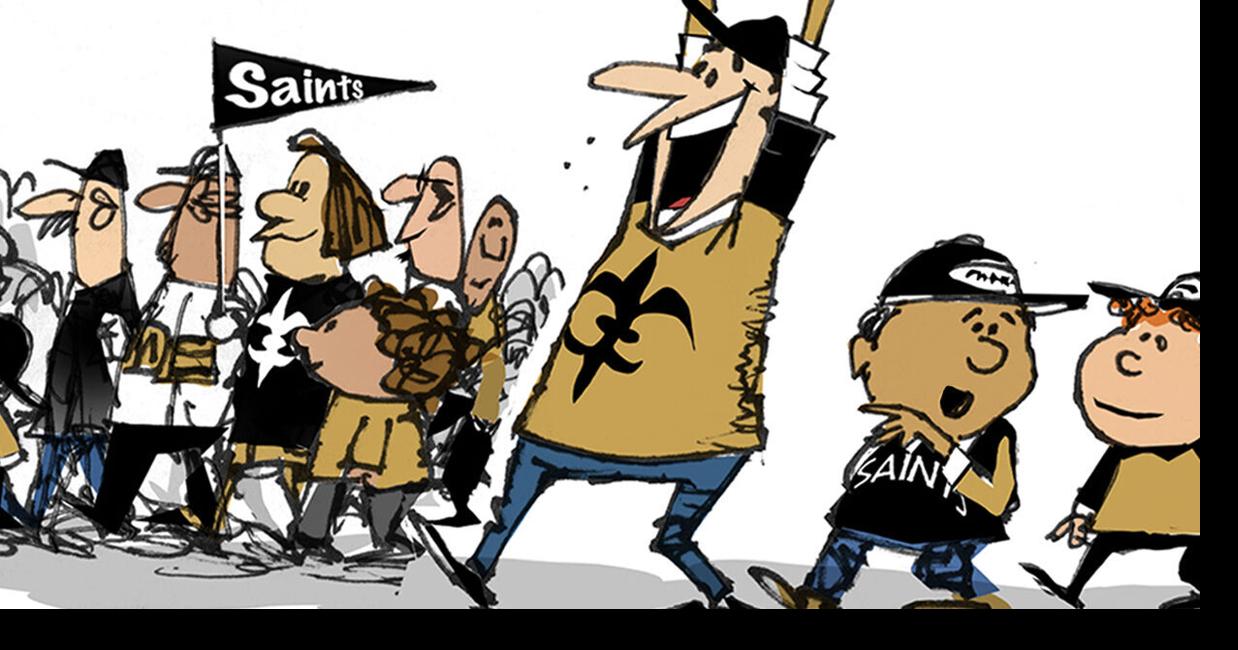 Saints fans hope for team playoff shot | Walt Handelsman | theadvocate.com
