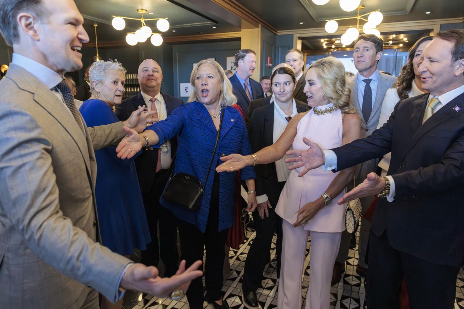 Photos: Two political parties one celebration at Washington Mardi Gras ...