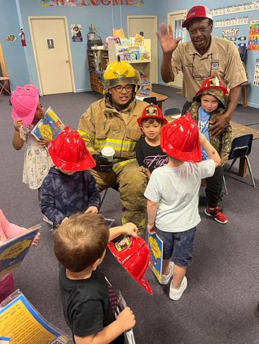 Geismar Fire Department visits daycares during Fire Prevention Month ...