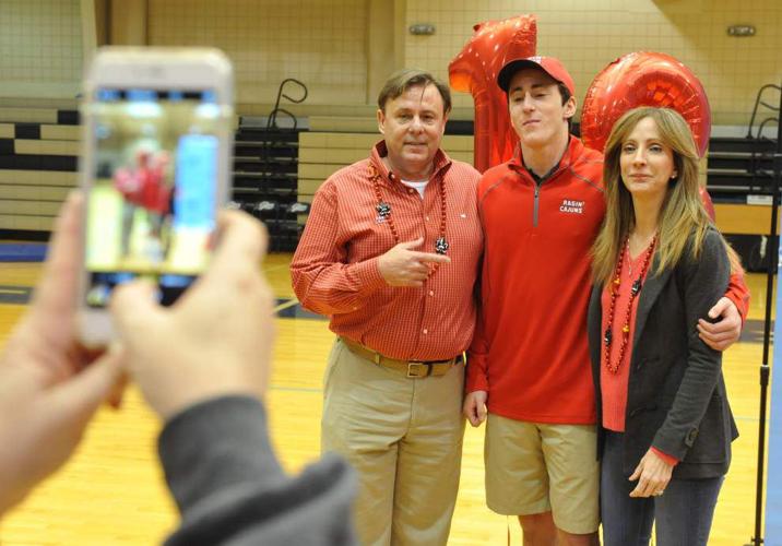 Jake Arceneaux, the pride of tiny Ascension Episcopal, gives the Ragin ...