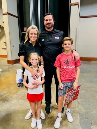 Cajuns head coach Michael Desormeaux carves out family time | UL Ragin ...