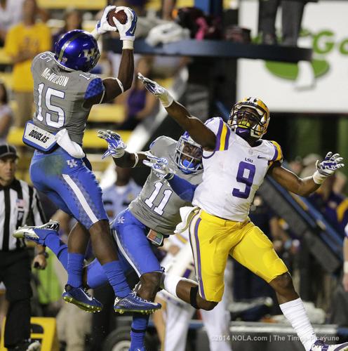 LSU gets running game cranked up, defense excels vs. Kentucky, Film ...
