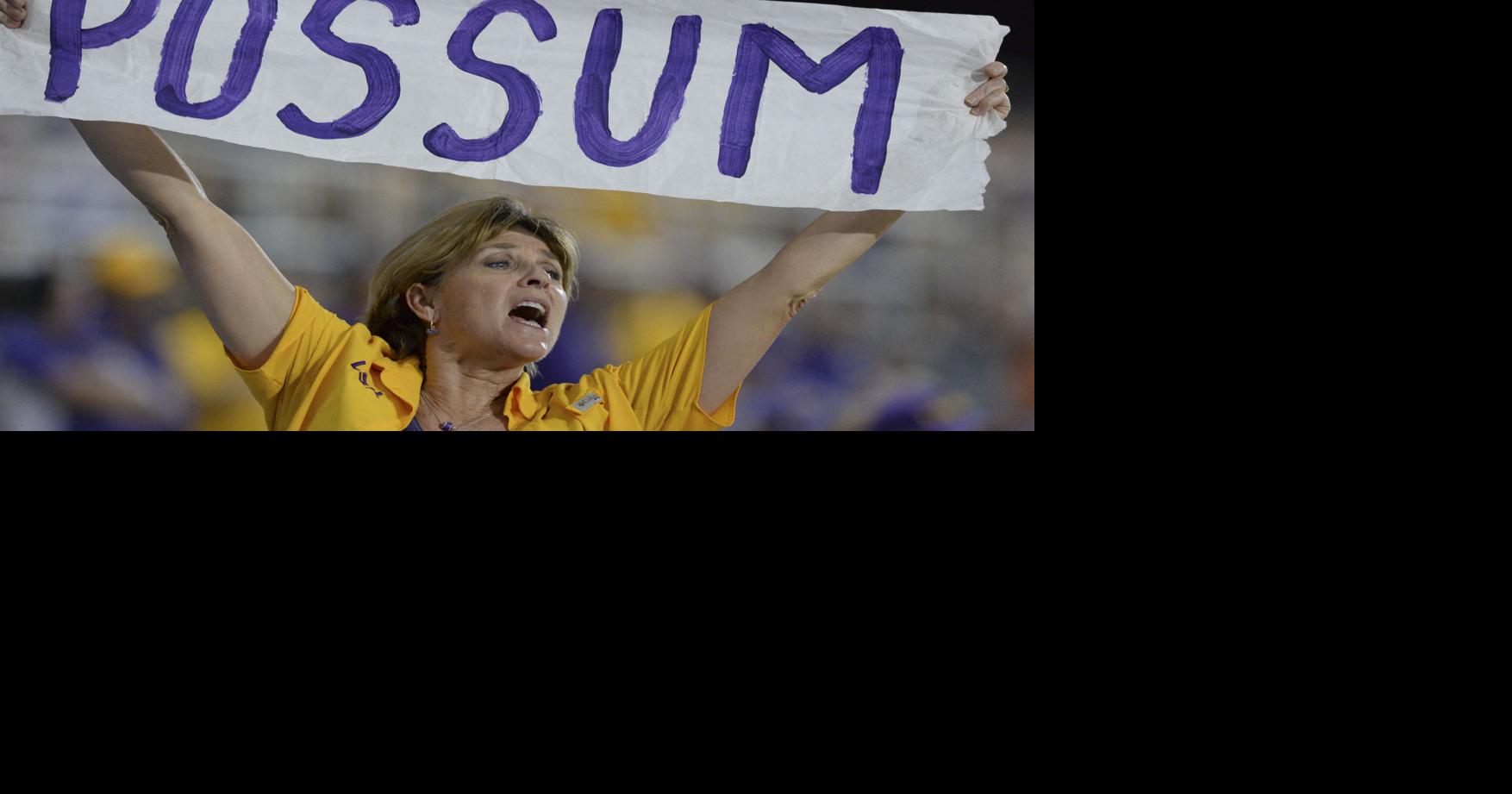 Rally Possum returns: LSU baseball's surprise mascot makes comeback, in ...