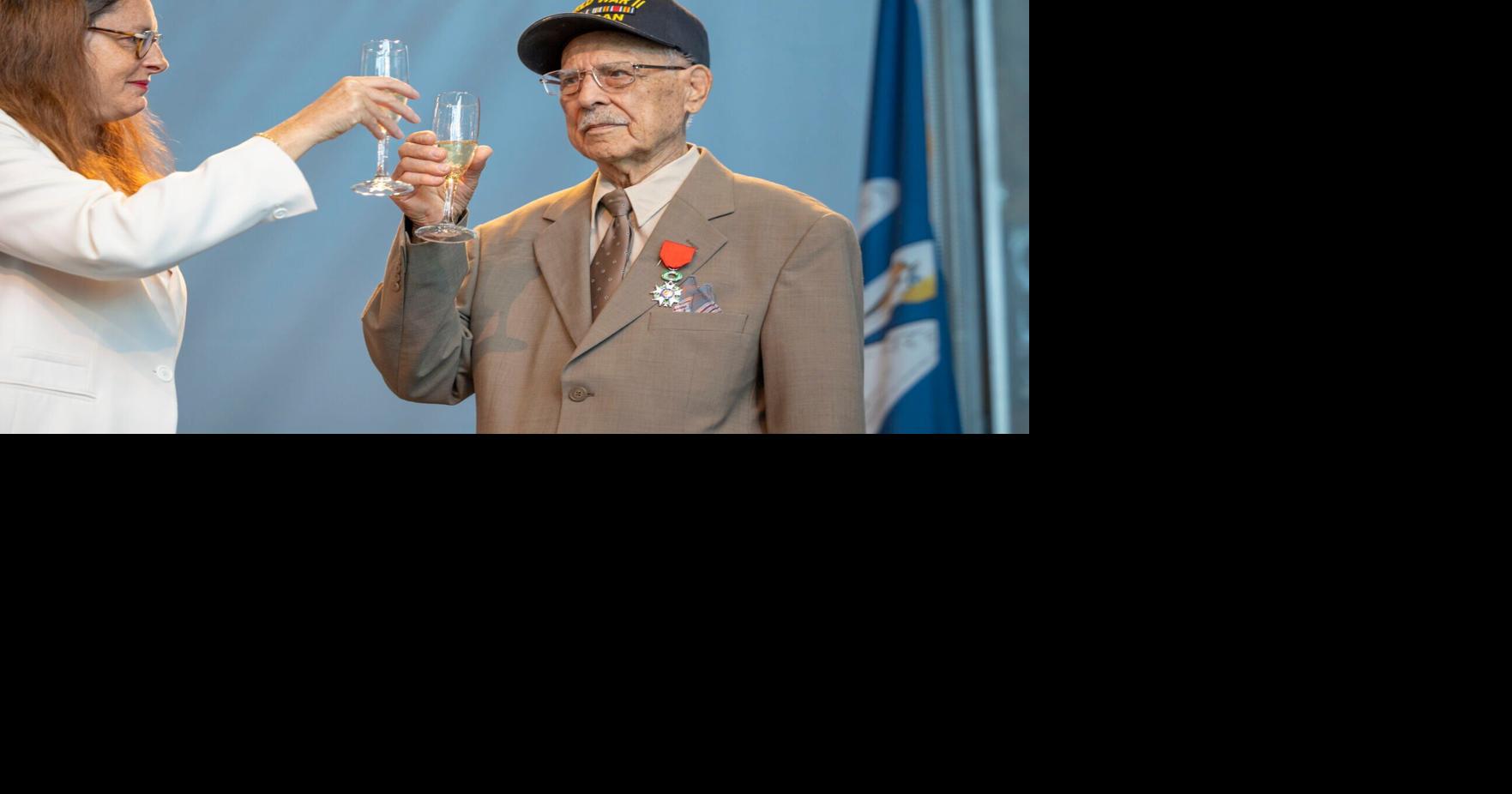 France gives a Cajun its highest honor, for World War II language work ...