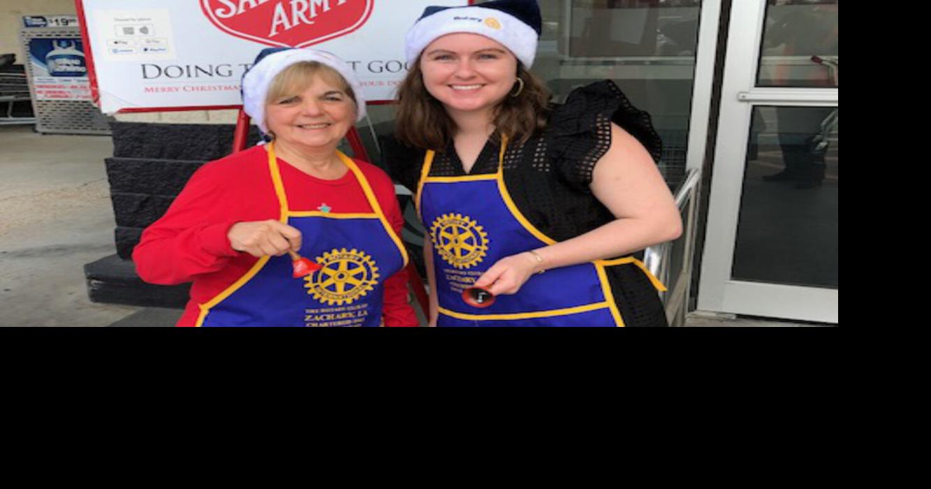 Zachary Rotarians ring bells for the Salvation Army | Zachary ...
