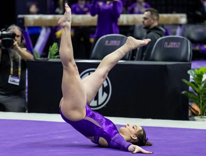 LSU gymnasts sparkle in Gymnastics 101 exhibition meet | Lsu | theadvocate.com