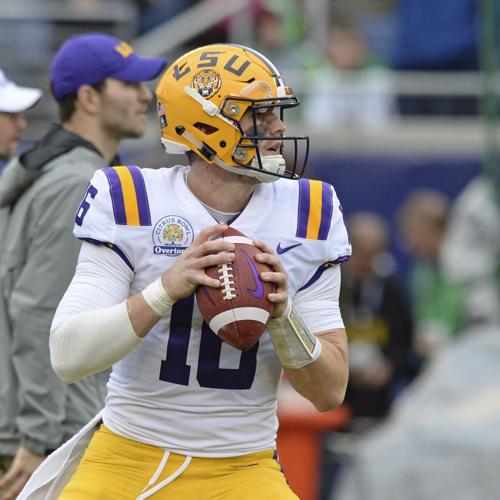 A combine invite surprise, LSU QB Danny Etling hoping to flash his 'new ...
