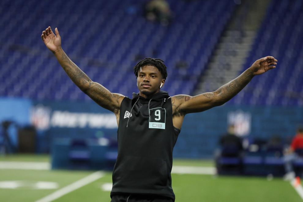 LSU DB Kristian Fulton's 40-yard dash starts NFL Combine workout on ...