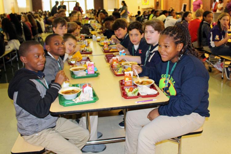 Copper Mill Elementary Souper Bowl drive benefits Zachary Food Bank ...