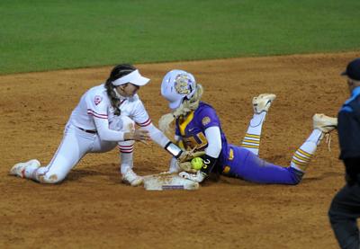 LSU softball remains unbeaten after claiming a pair of one-run wins on ...